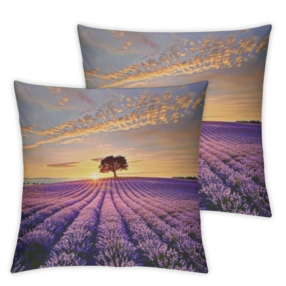 cffrgdeyh Lavender Field in Provence France' Landscape Wall Throw ...