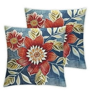 Phantoscope Outdoor Waterproof Decorative Throw Pillow, 18" x 18 ...