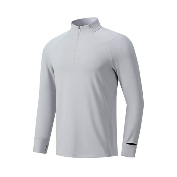 cfhntfmh Athletic Shirts for Men Long Sleeve Workout Base Layer Gym ...