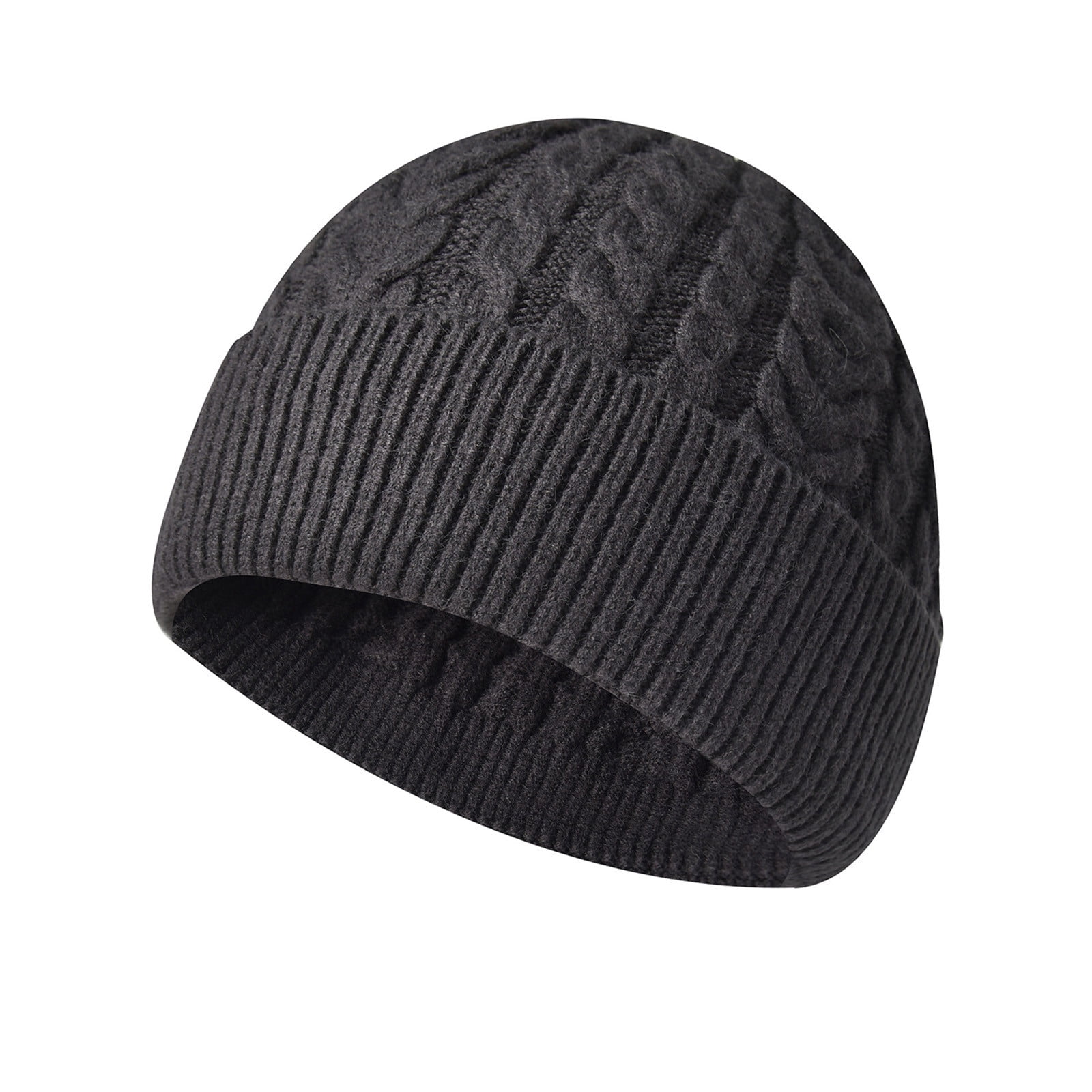 cfhntfmh Beanie Hats for Men Women Soft Stretch Foldable Winter Hats ...