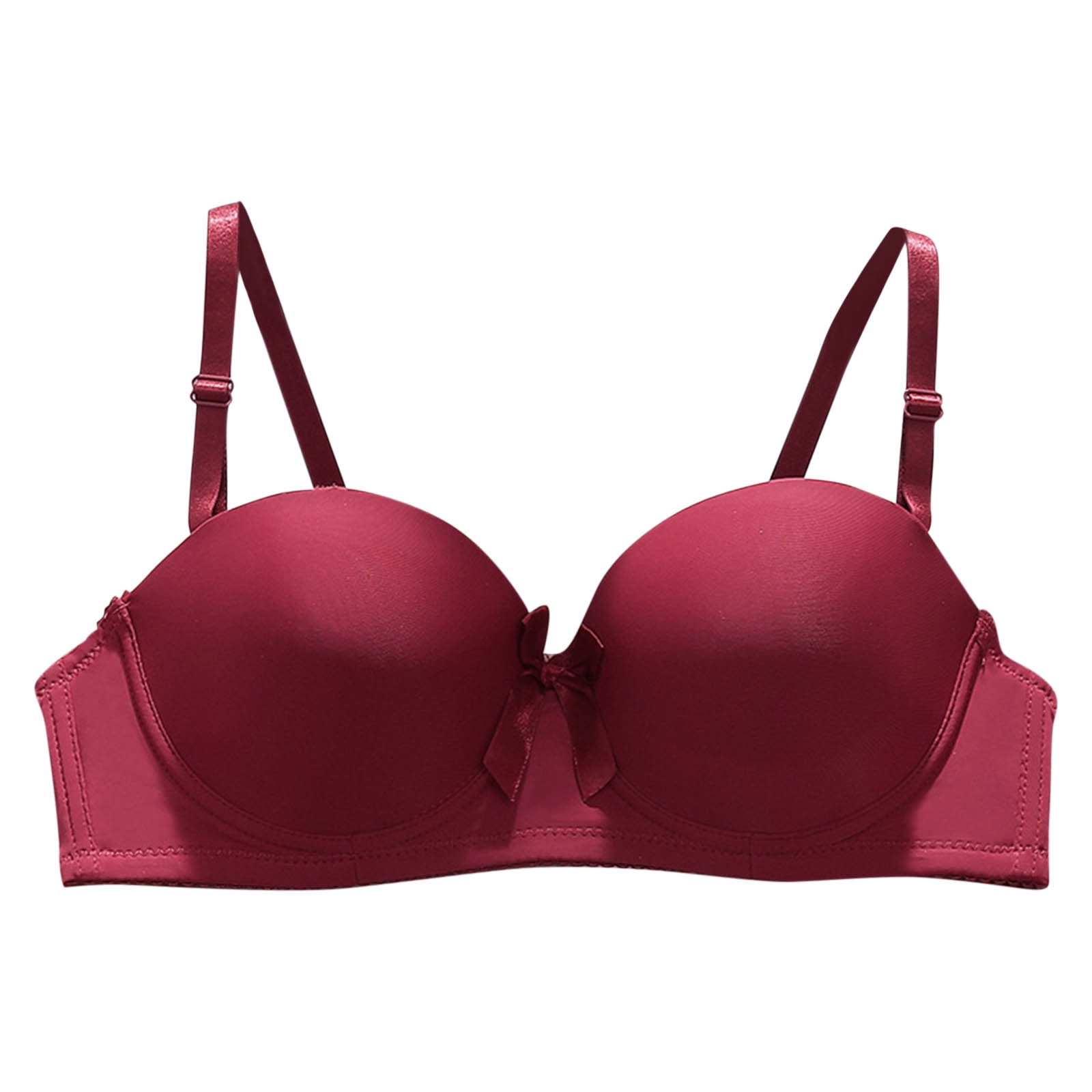 cfhntfmh Bras for Women Push up T-Shirt Bra Everyday No Underwear ...