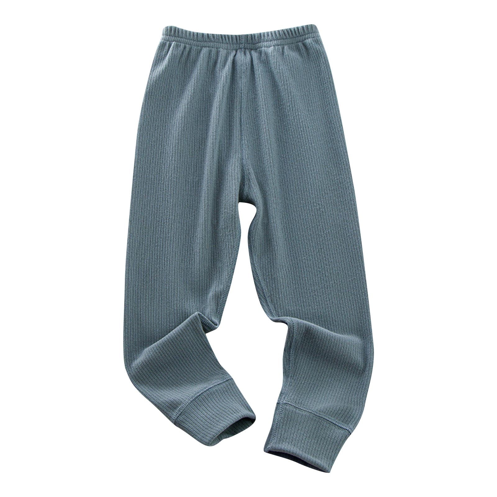 cfhntfmh Girls Boys Children Pants Soft High Elastic Waisted Jogger ...