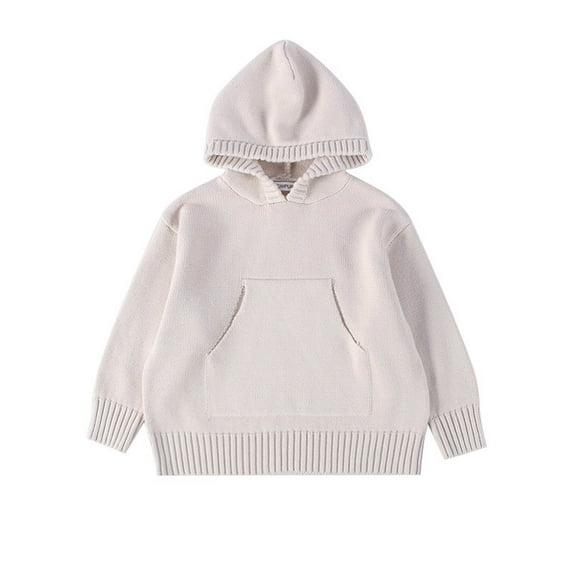 cfhntfmh Infant Clothes Toddler Baby Girl Boy Knit Sweater Hooded Fall ...