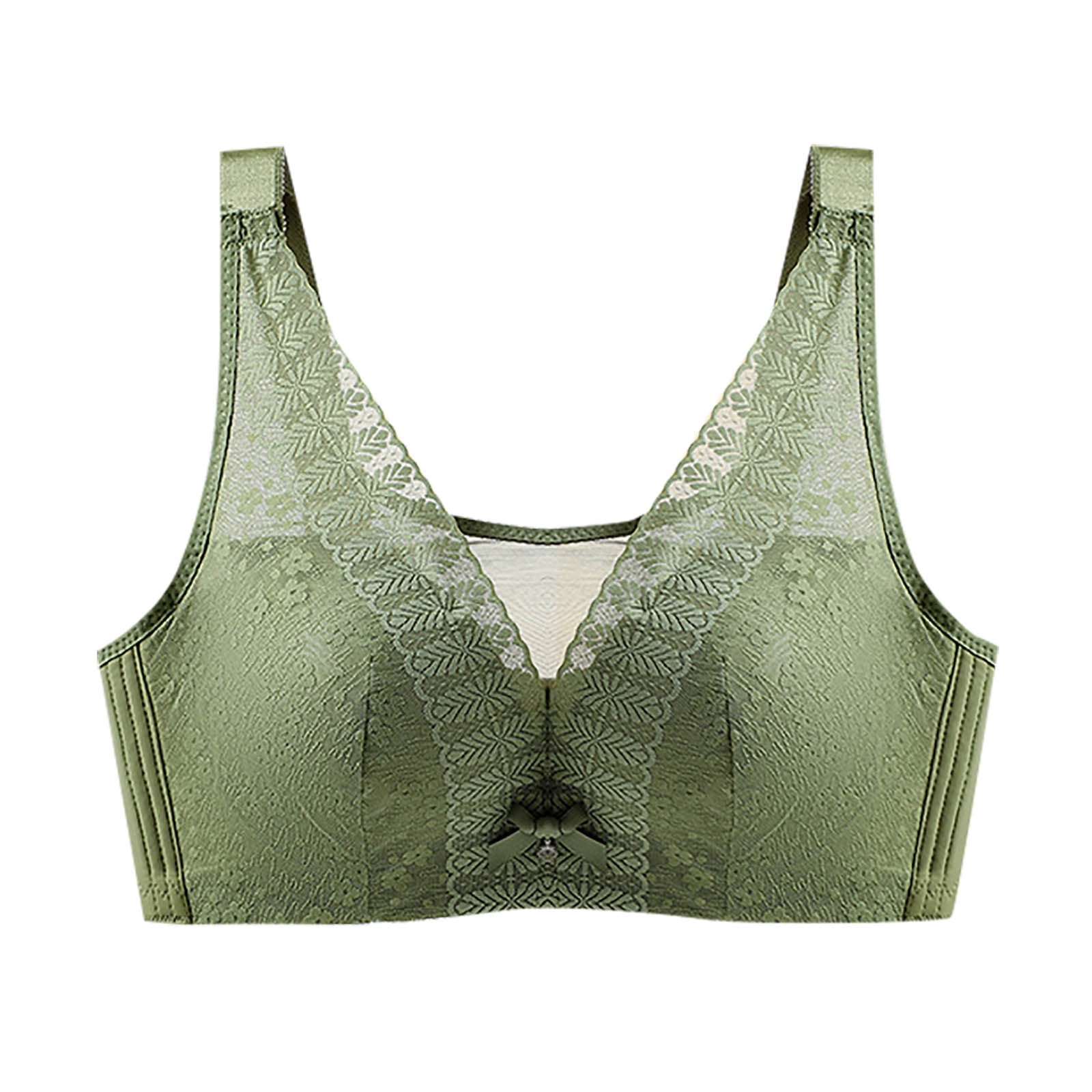 cfhntfmh Lace Bras for Women Plus Size Full Coverage Underwire Floral ...