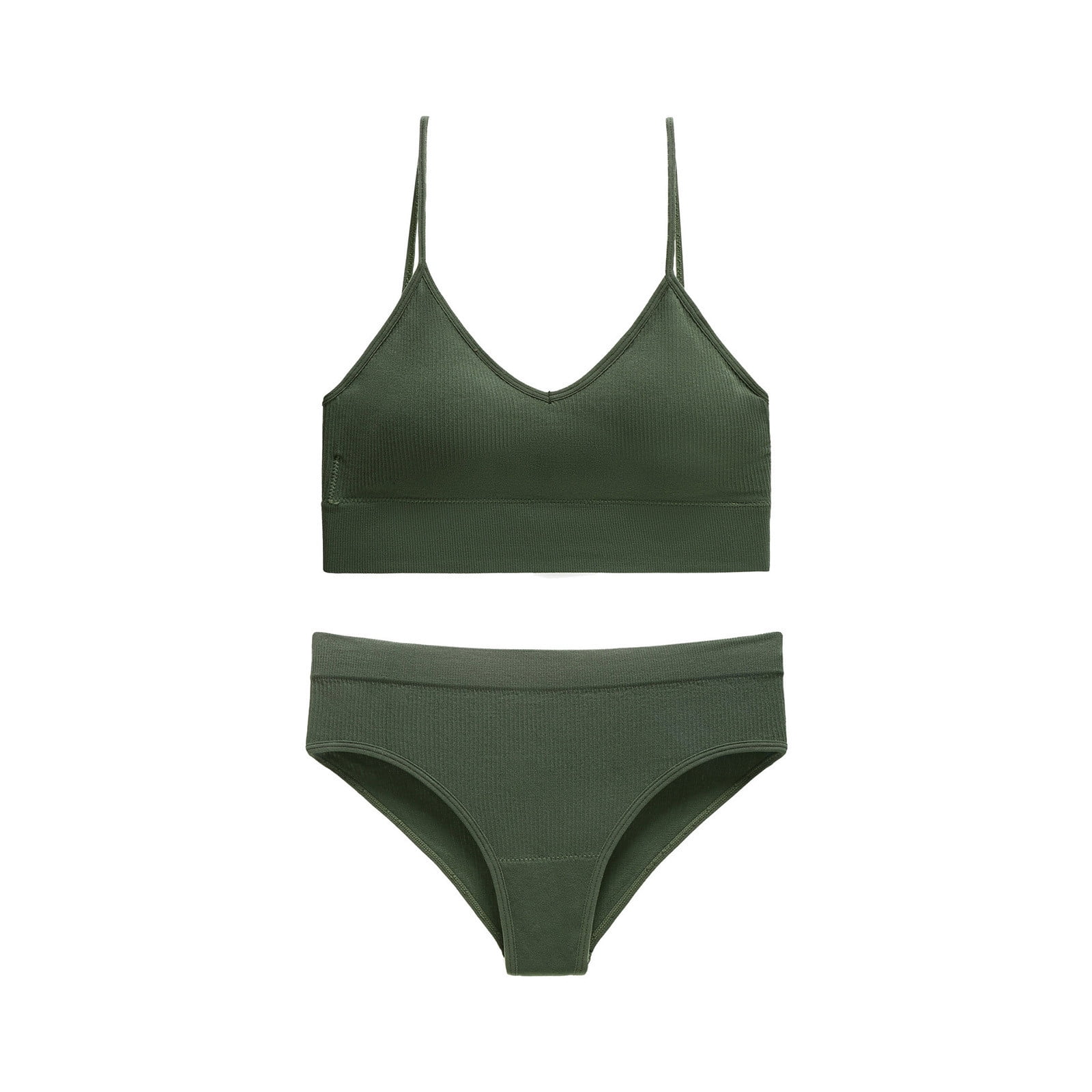 cfhntfmh Lingerie Set for Women No Underwire Liftup Spaghetti Strap ...