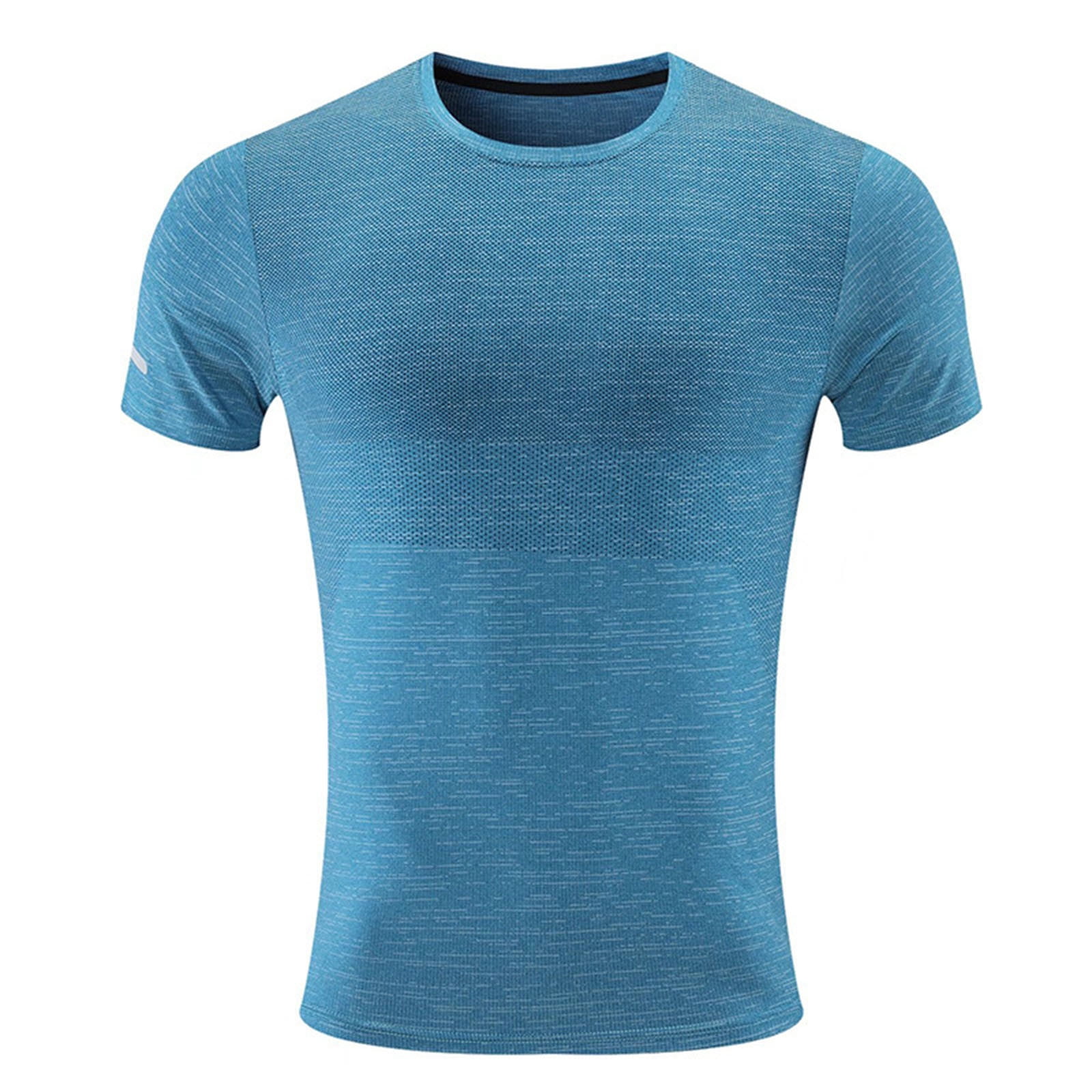 cfhntfmh Mens Gym Tshirts Crew Neck Workout Muscle Shirt Short Sleeve ...
