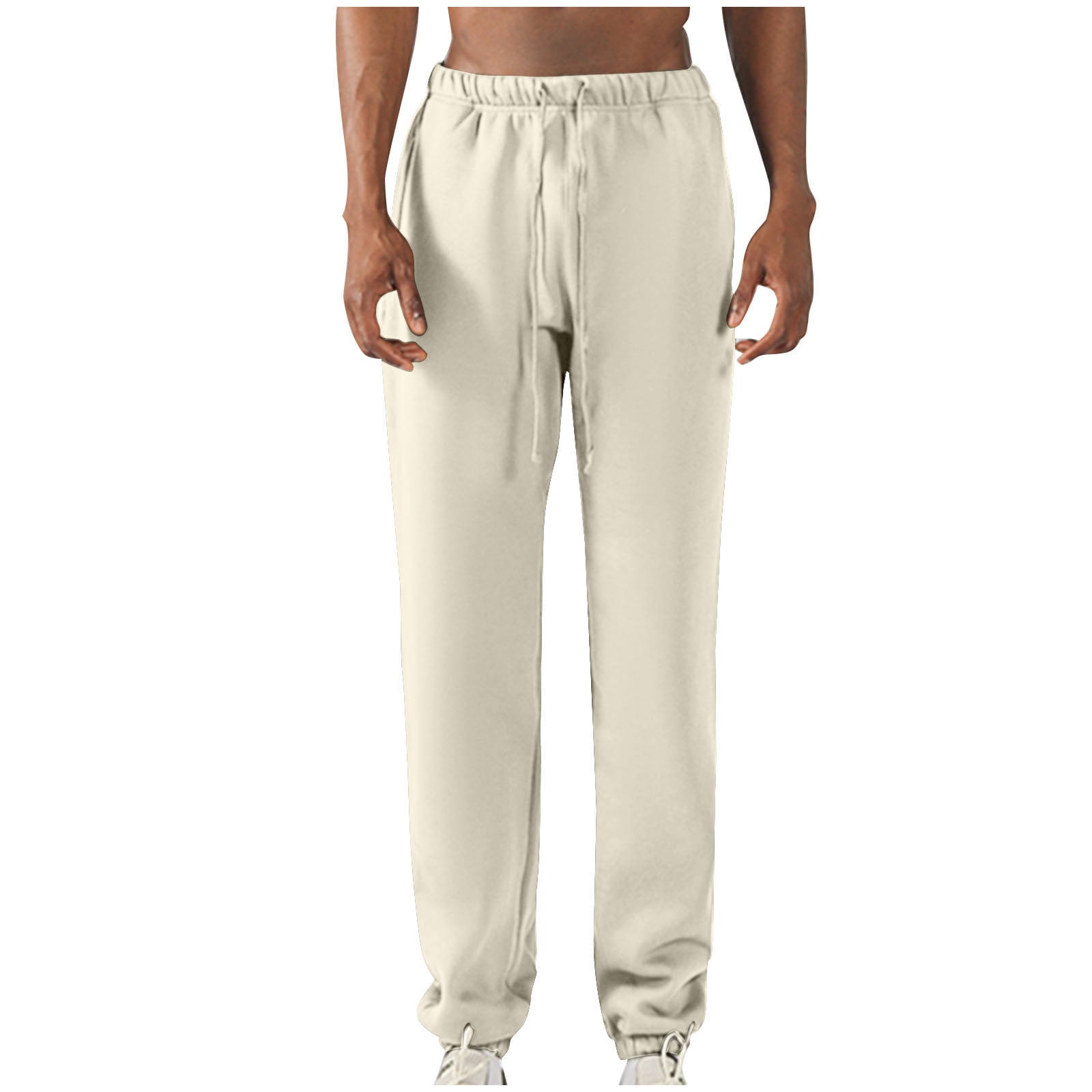 cfhntfmh Mens Jogger Lightweight Athletic Workout Pants Cinch Bottom ...