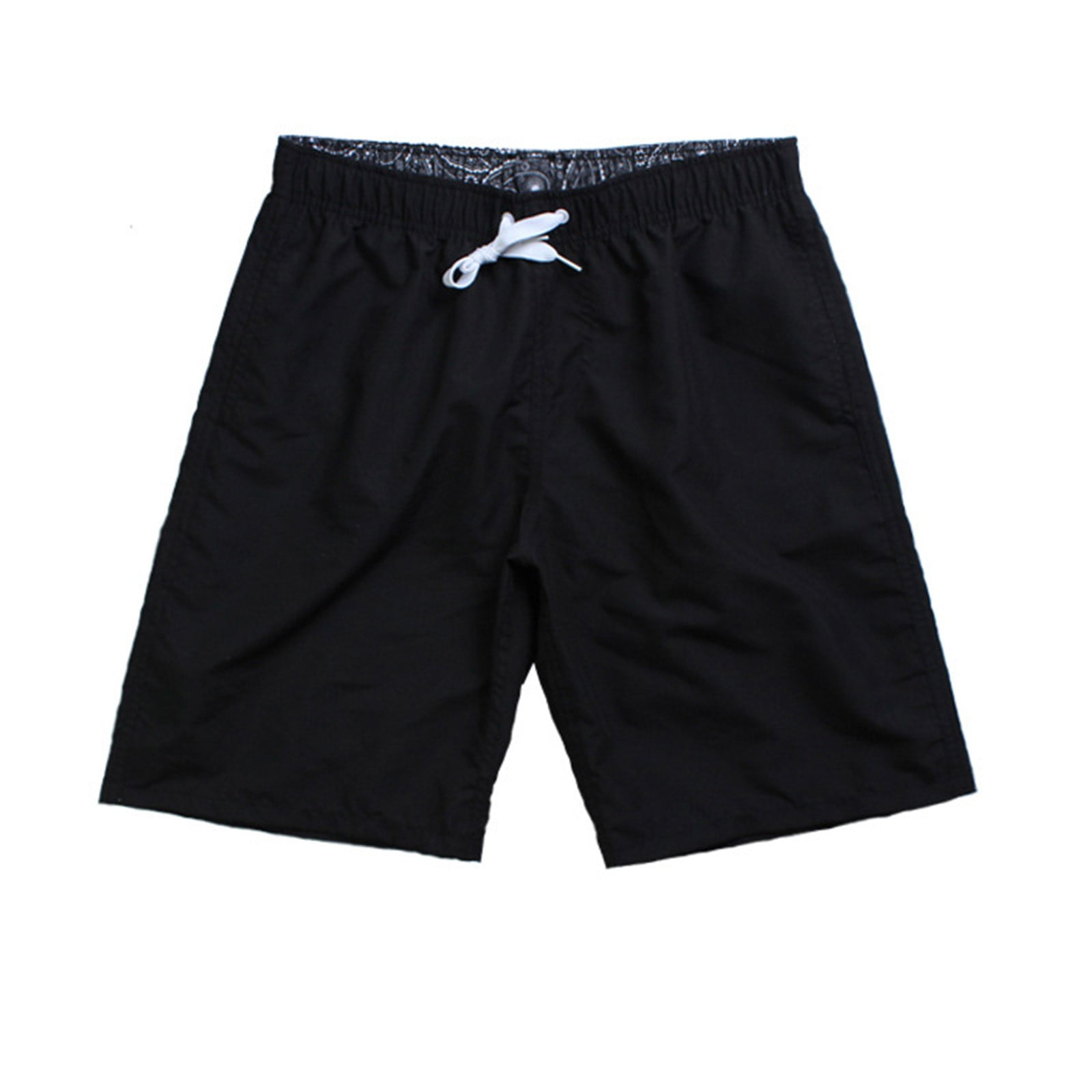 cfhntfmh Mens Shorts Casual Elastic Waist Drawstring Shorts for Men ...