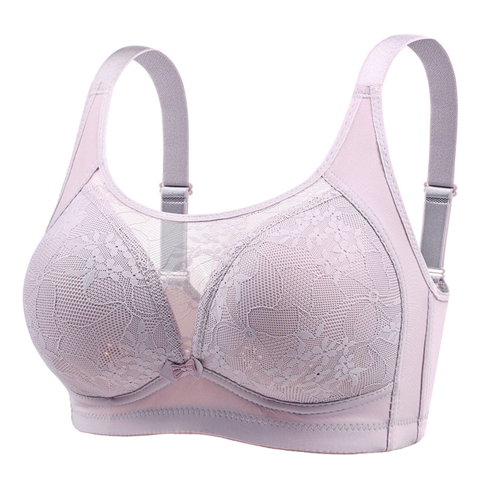 cfhntfmh Plus Size Push up Bra for Women Lace Comfort Non Padded Bra ...