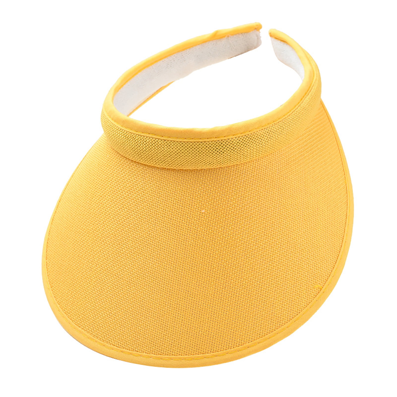 cfhntfmh Sun Visor Hats Women Men Clip On Wide Brim Visors Hat Outdoor ...