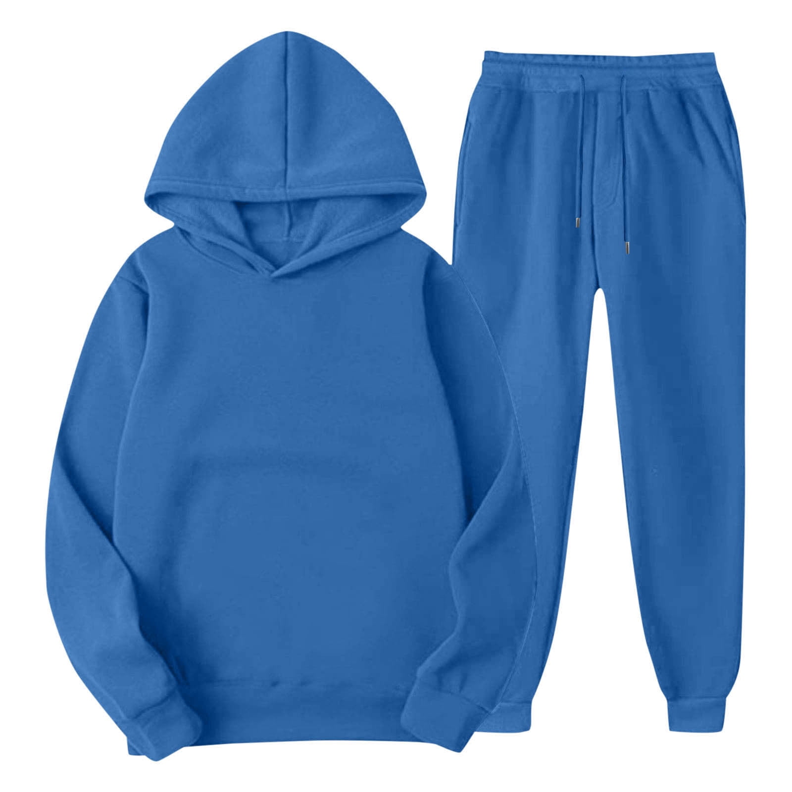 cfhntfmh Women's 2 Piece Lounge Tracksuits Sets Hooded Sweatshirt and ...