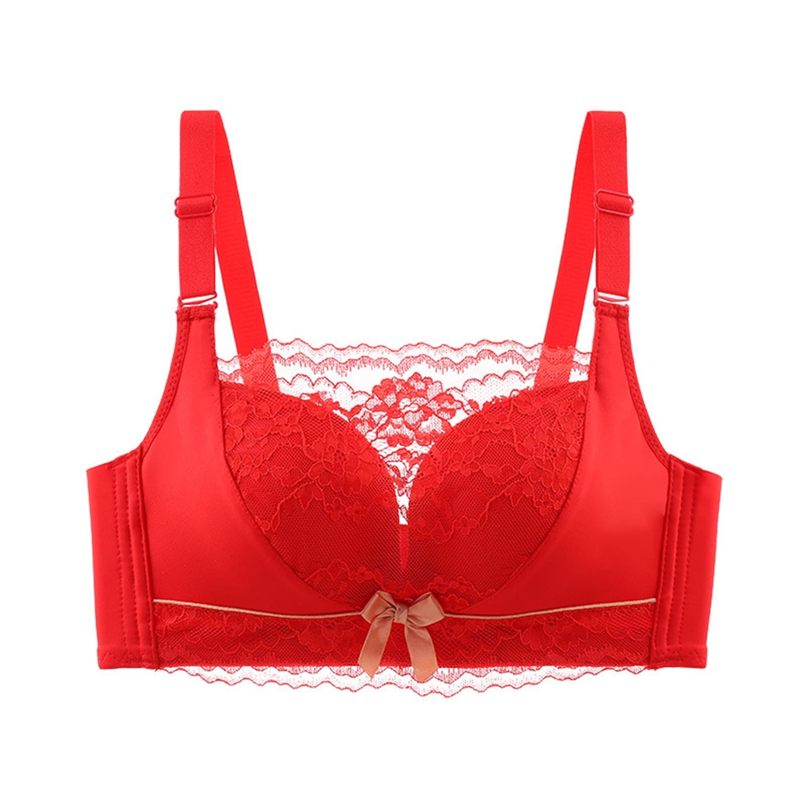 cfhntfmh Women's Lace Bras with Support No Underwire Breathable Bras ...