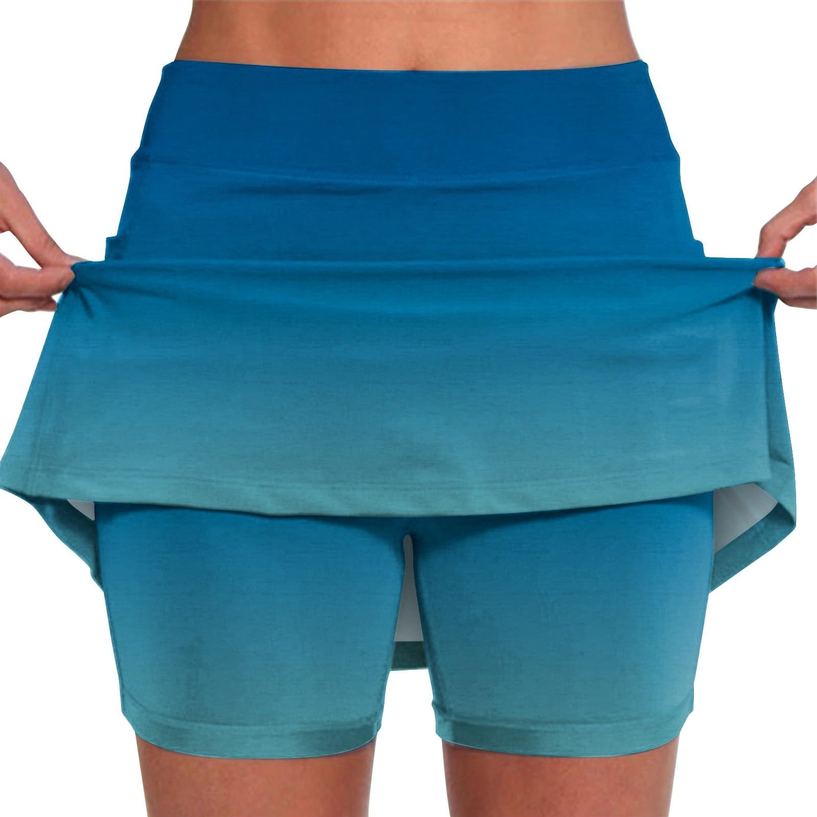 cfhntfmh Women's Mini Tennis Skirt with Shorts 2025 Athletic Workout ...