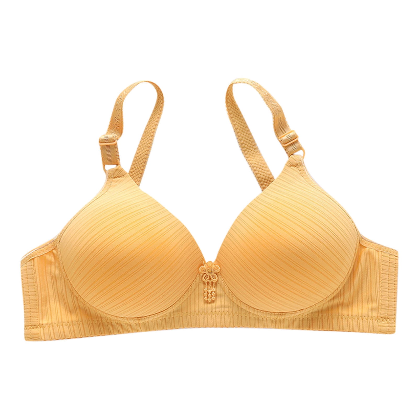 cfhntfmh Women's Plus Size Push up Bras Comfort Lightly No Underwire T-Shirt Bra Seamless Full ...