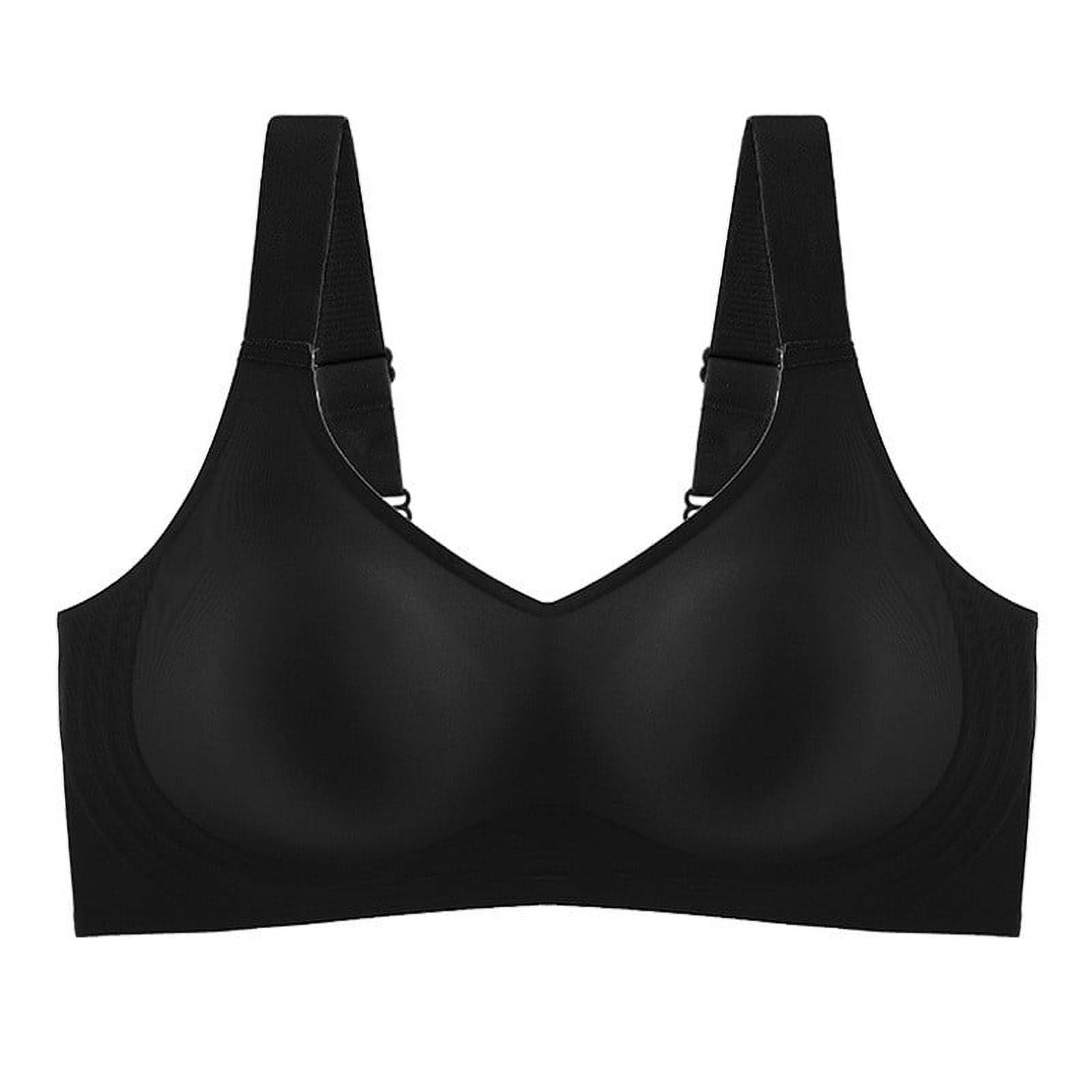 cfhntfmh Womens Seamless Bras No Underwire Supportive Wireless Push up Full Coverage Bralette ...