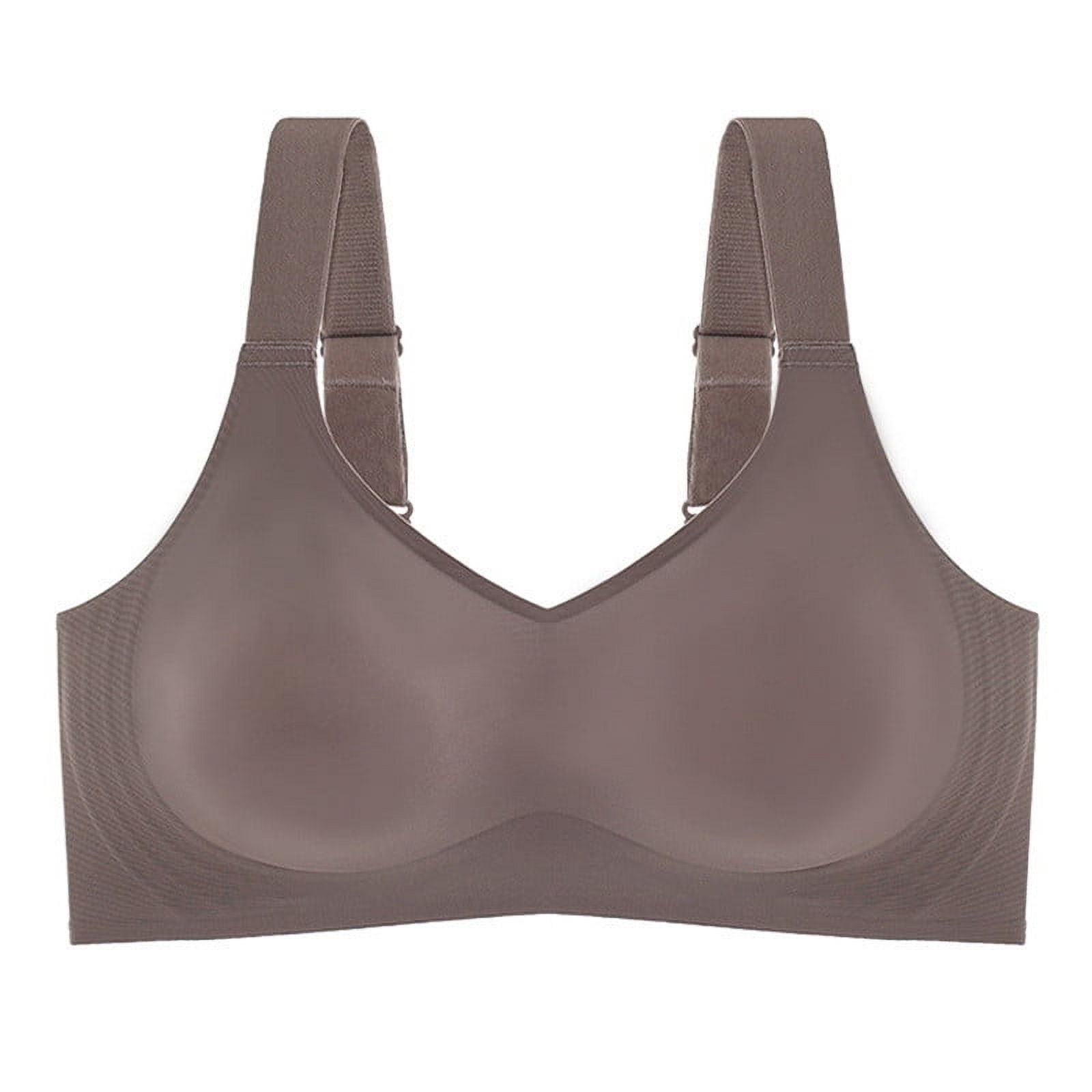 cfhntfmh Womens Seamless Bras No Underwire Supportive Wireless Push up ...