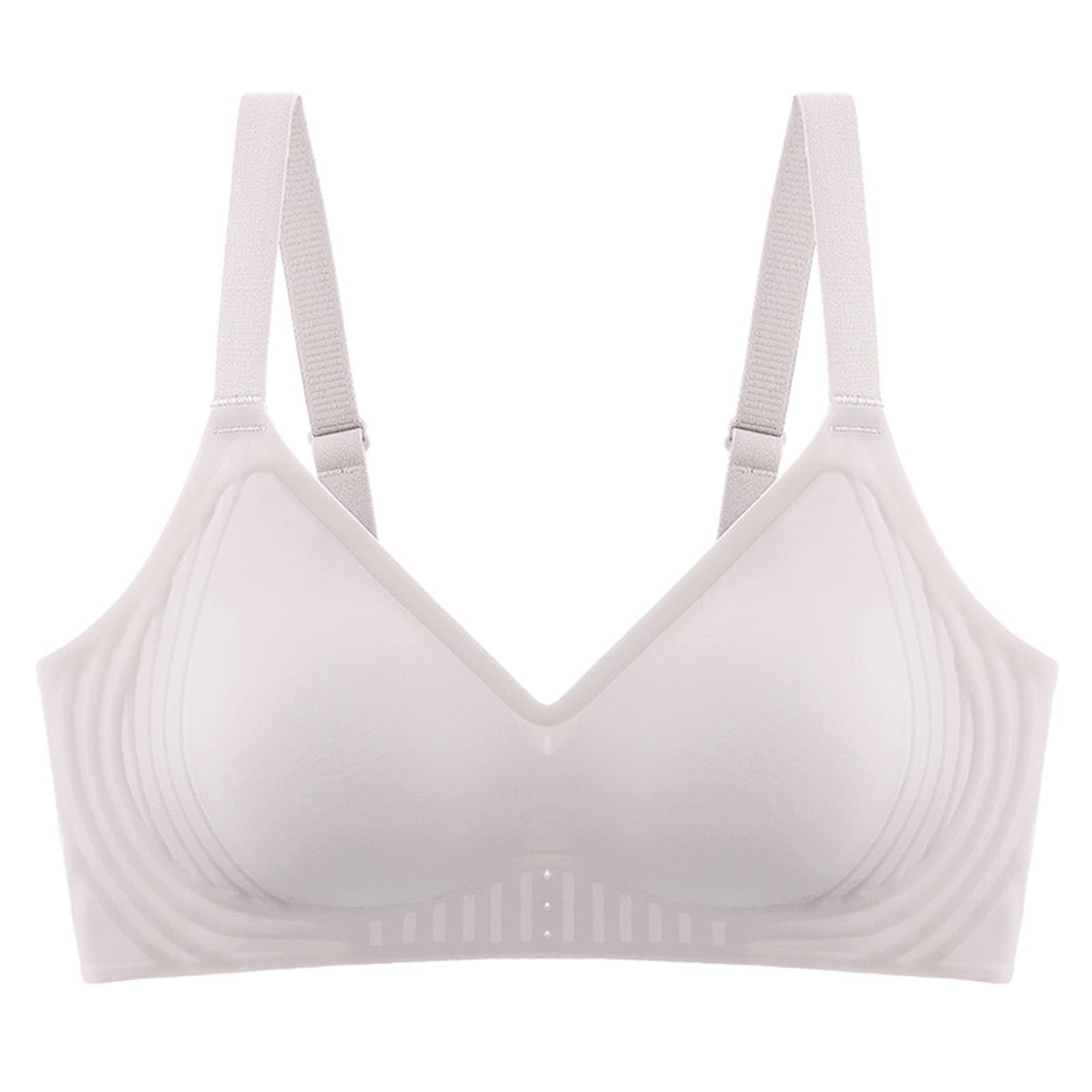 cfhntfmh Womens Wireless Bras Seamless Comfortable Push up Bra Full ...