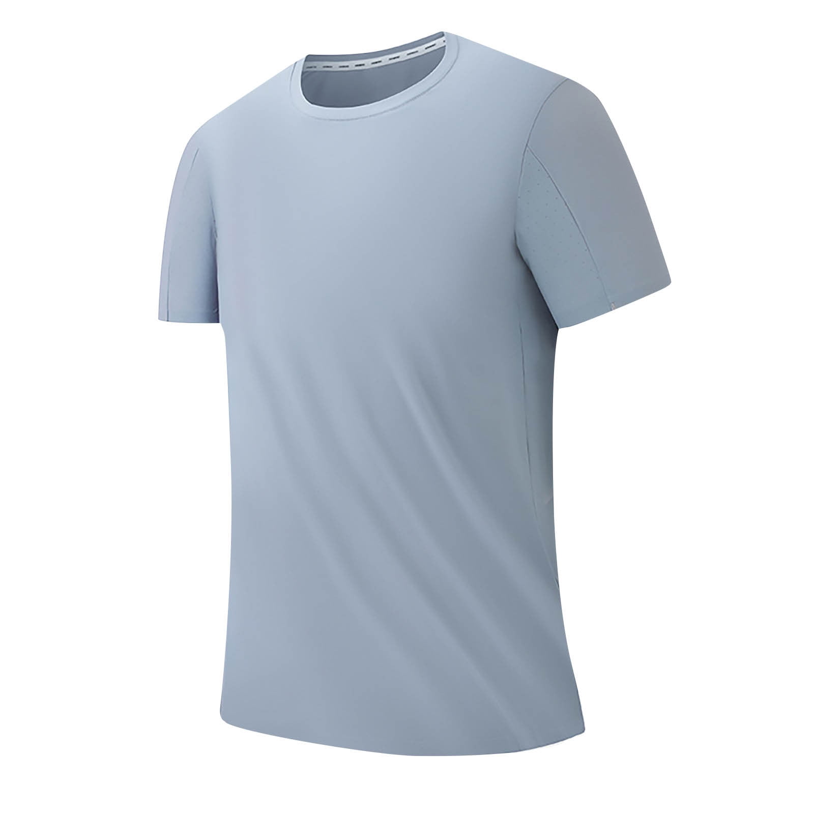 cfhntfmh Workout Mens Shirts Quick Dry Gym Short Sleeve Muscle T Shirts ...