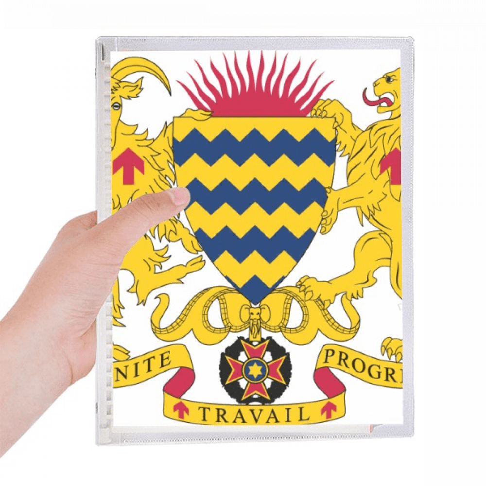 chad national emblem country notebook loose diary refillable journal ...