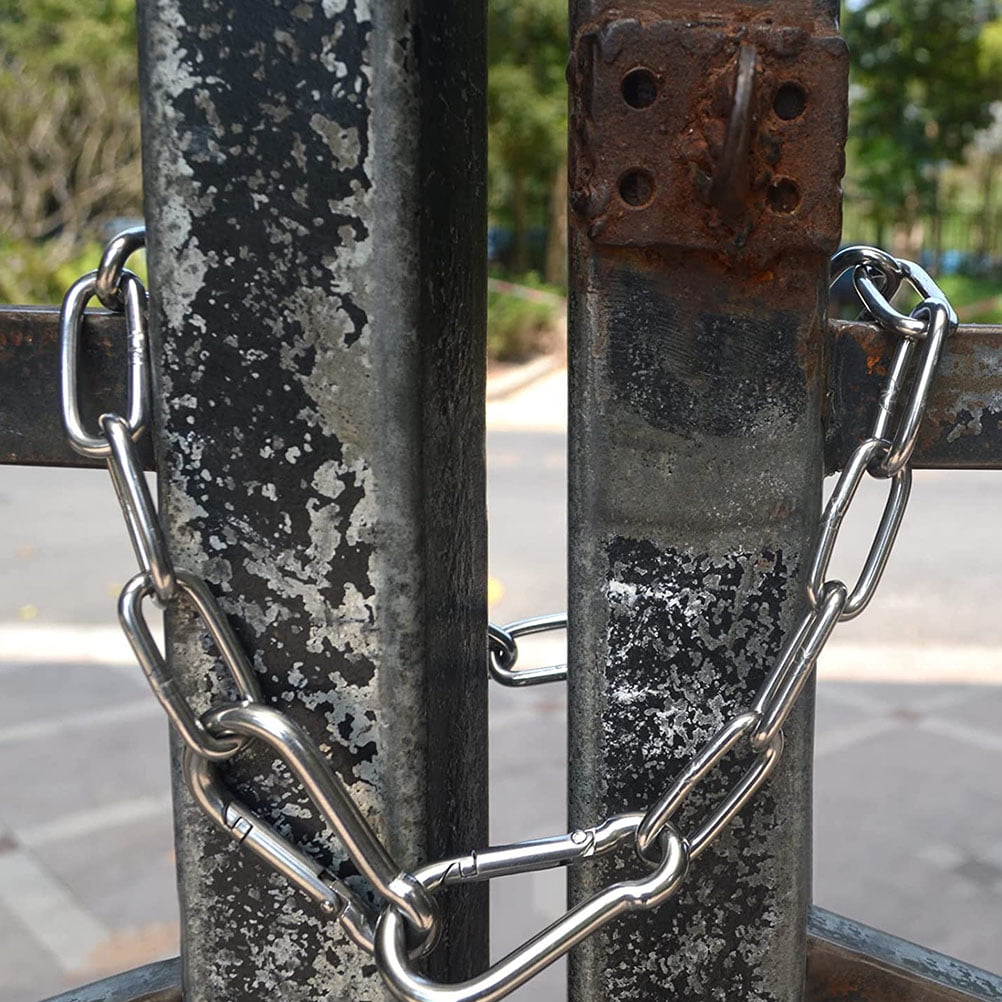 chain lock Stainless Steel Gate Latch Chain Lock for Metal/Wooden ...