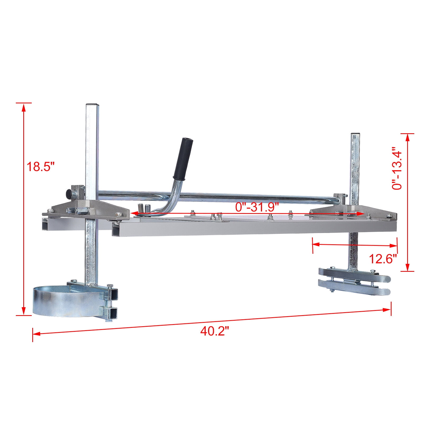 chainsaw mill Portable Chain Saw Mill Aluminum Steel Planking Lumber ...