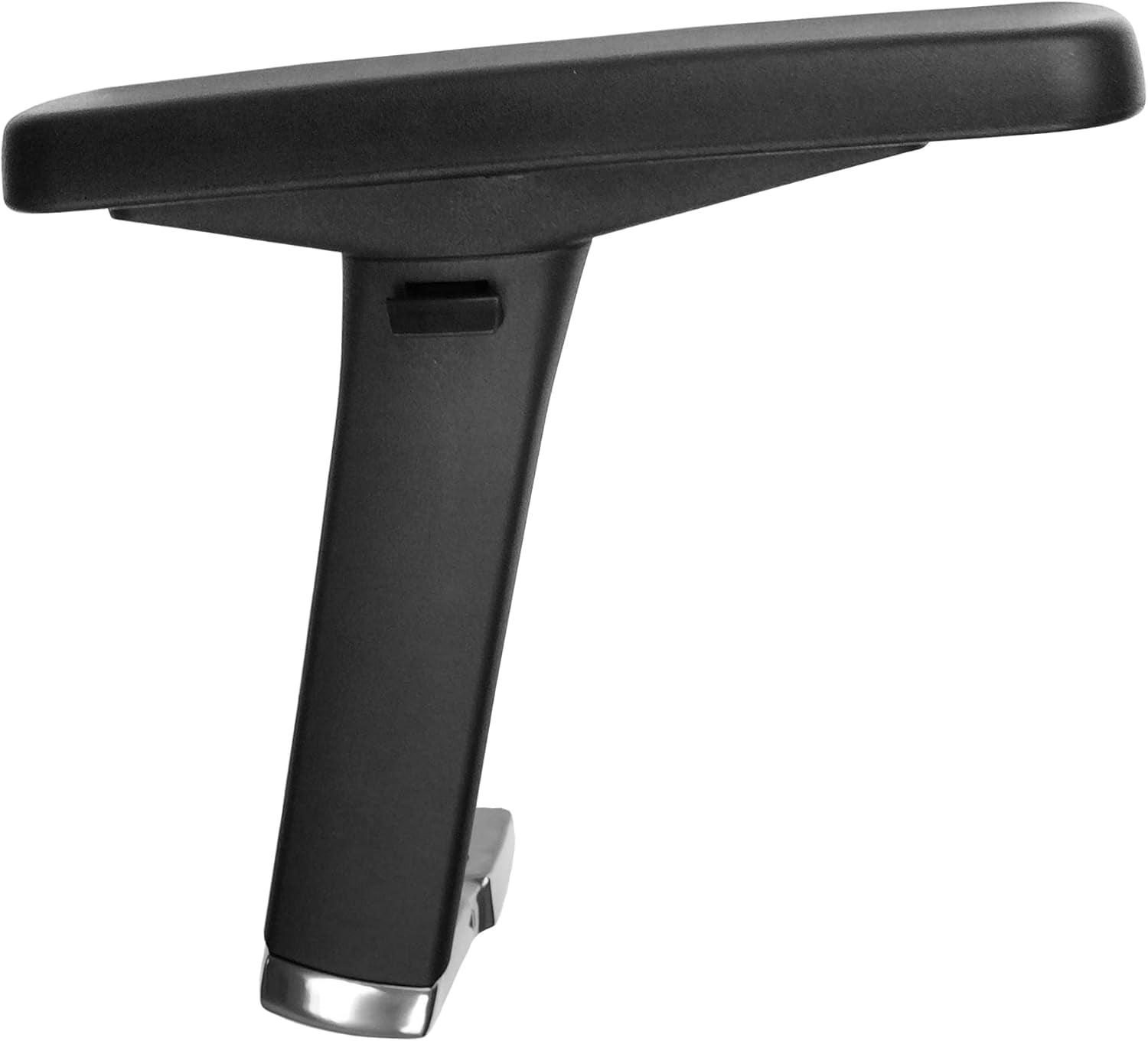 chairpartsonline Height Adjustable Chrome 4D Chair Armrest w/ Arm Pads ...