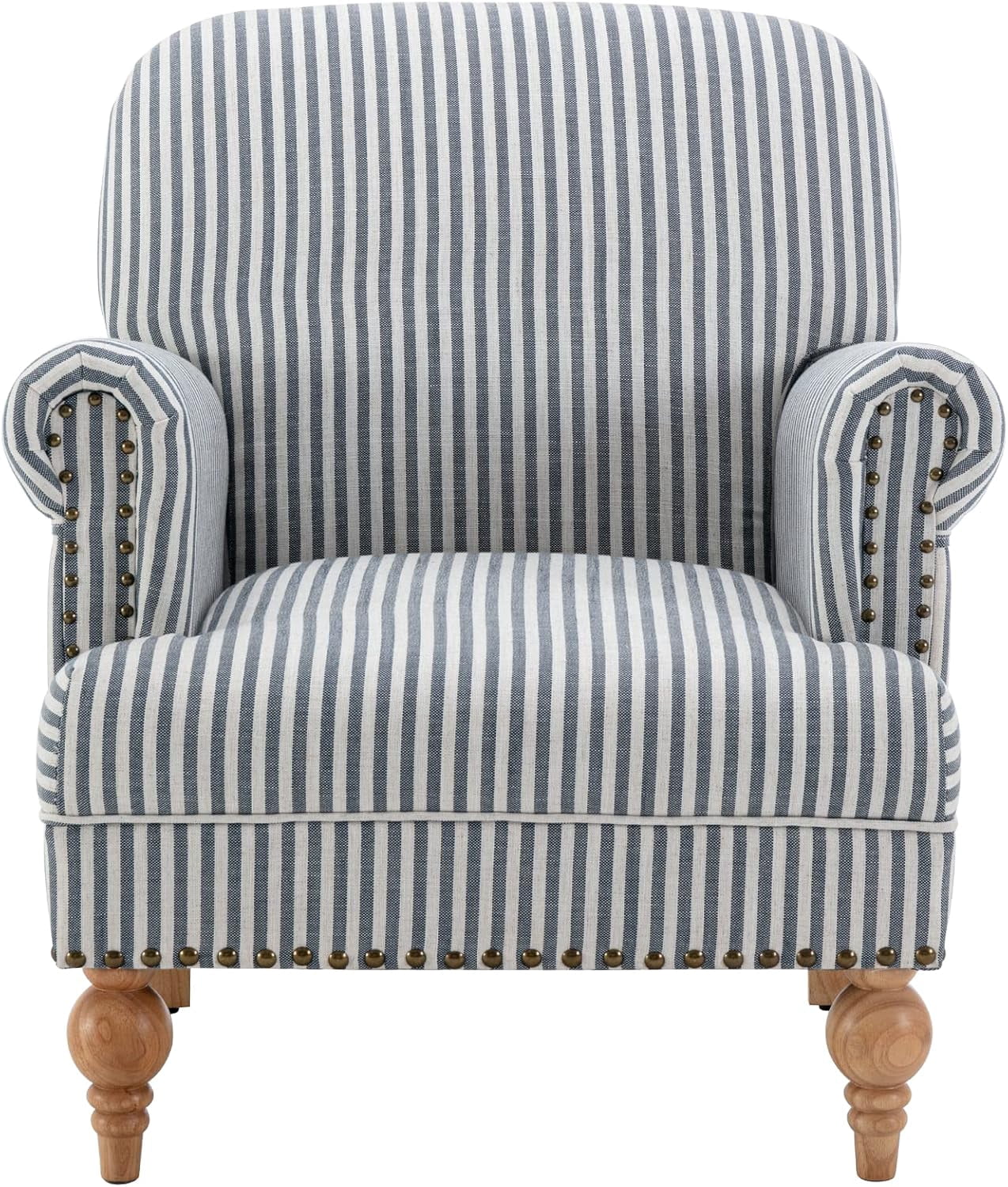 chairus Linen Accent Chair for Living Room Upholstered Mid Century ...