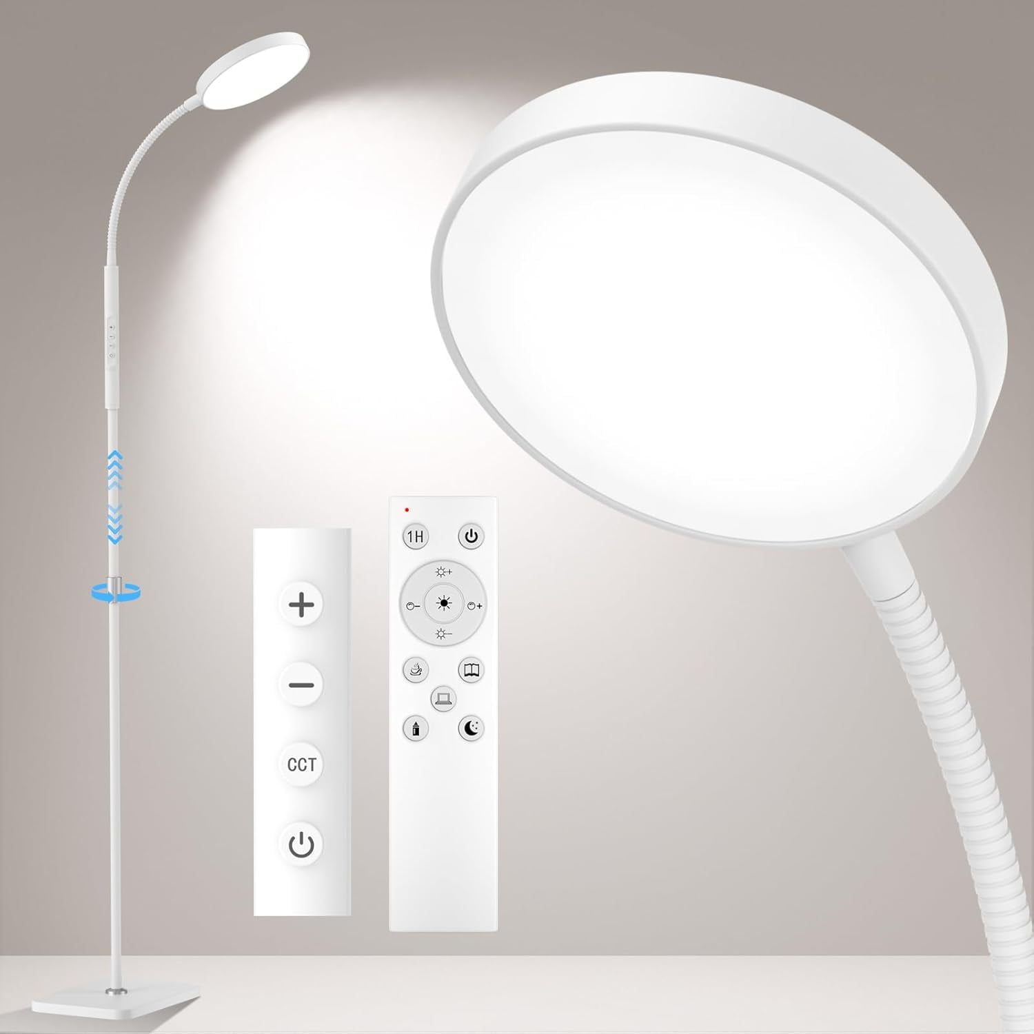 chalian Floor Lamp, Adjustable Height Floor Lamps for Living Room ...