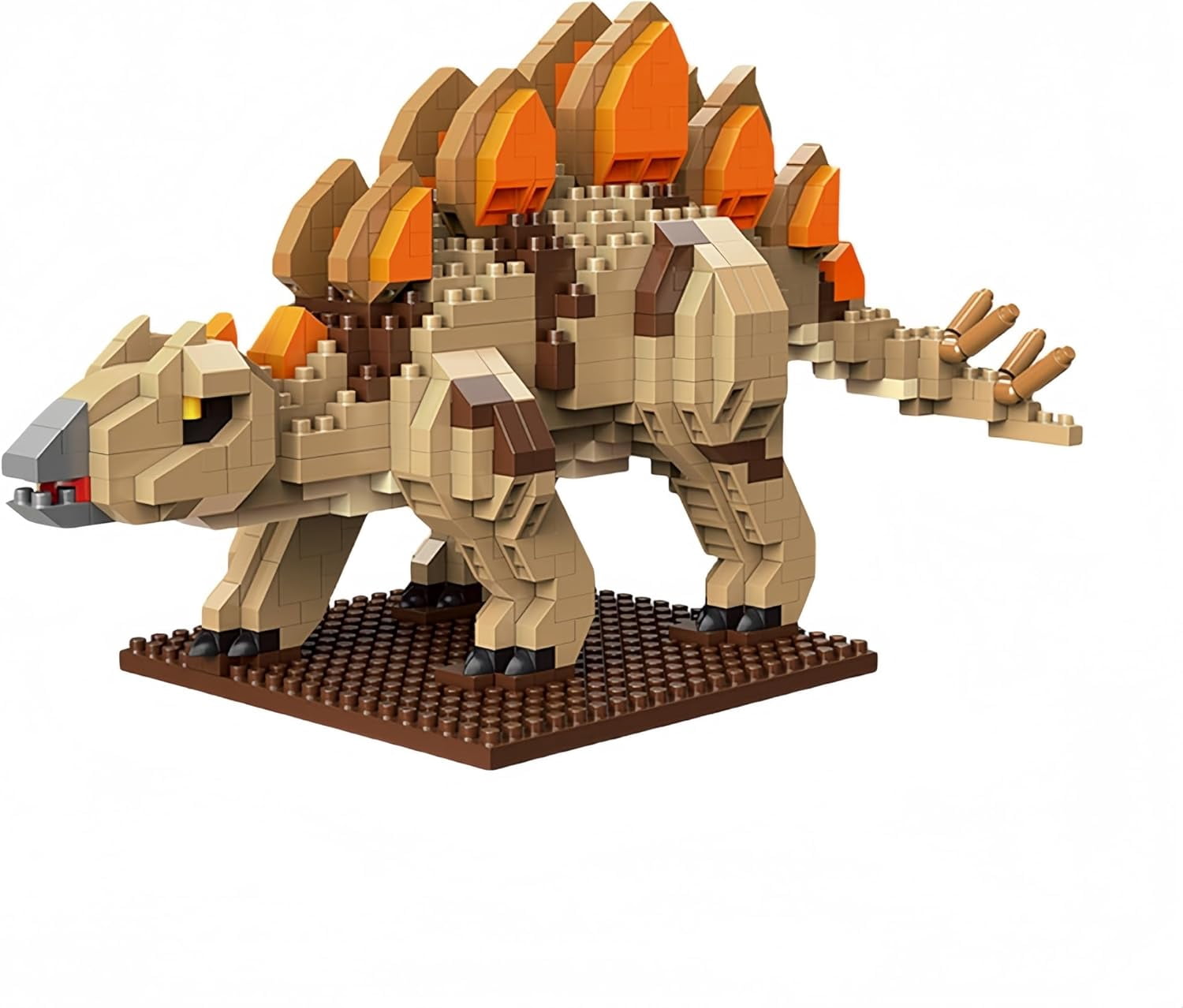 chanbrick Stegosaurus Dinosaur Building Set Mini Not Compatible with ...