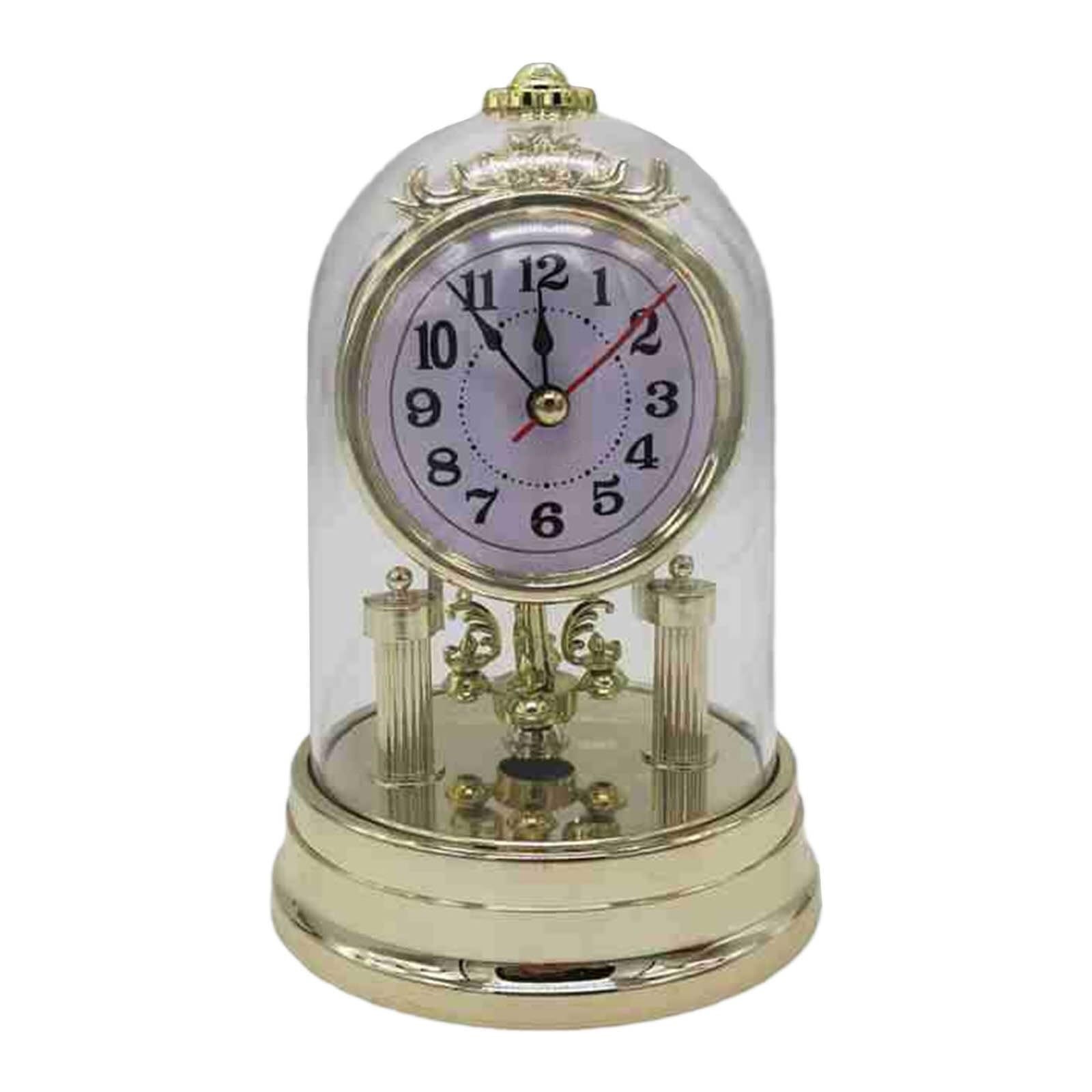 changqingxie European Retro Quiet Table Clock Home Bedroom Decorations ...