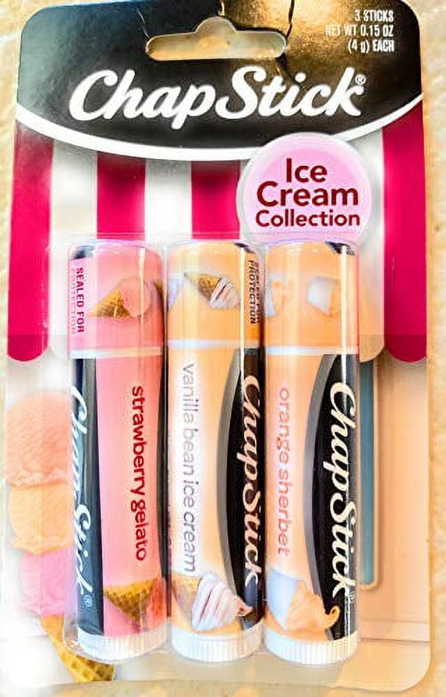 Chapstick Ice Cream Collection 3 Pack - Walmart.com