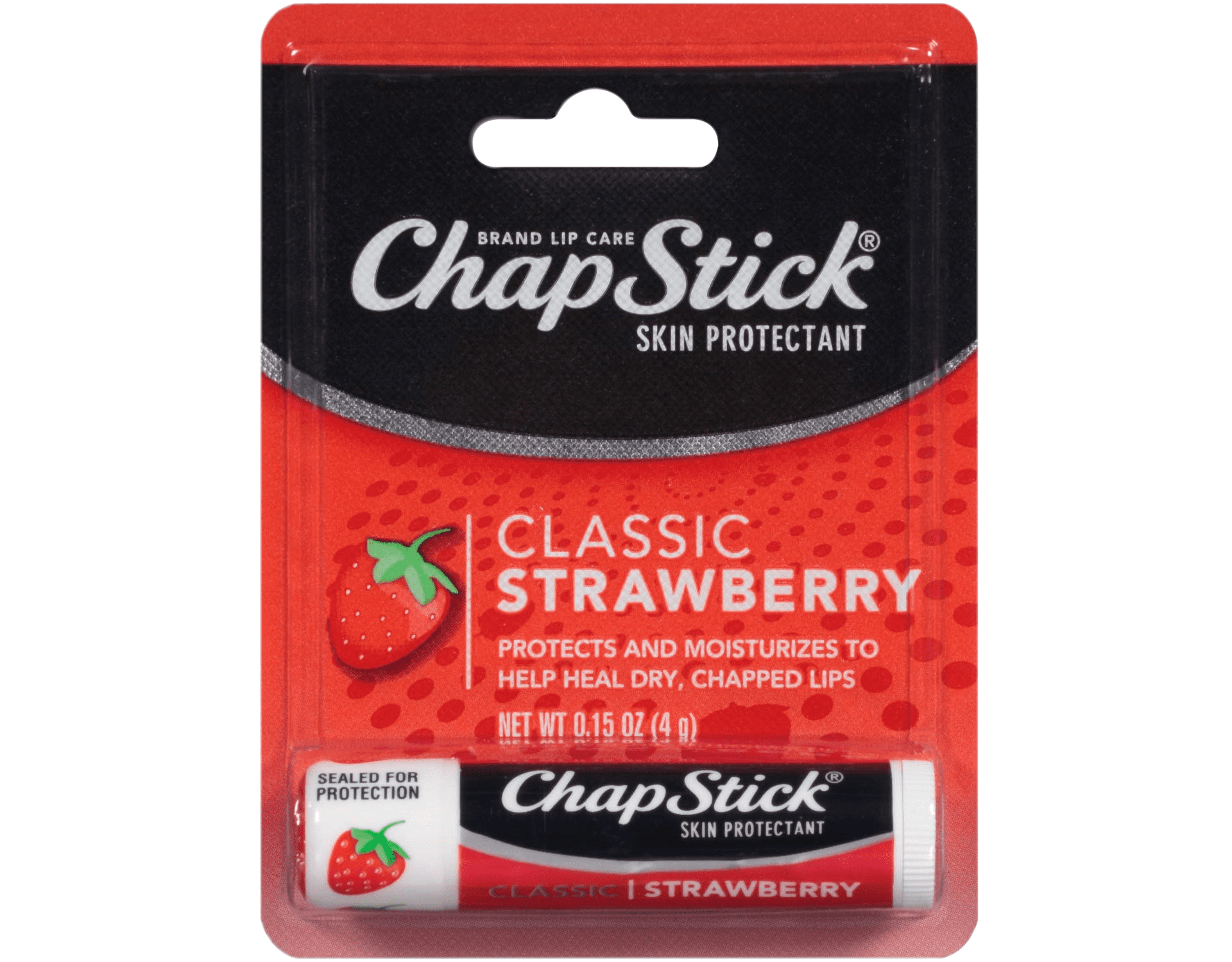 chapstick lip balm strawberry 0.15 oz - Walmart.com