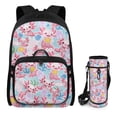 chaqlin Axolotl Print Backpack for Boys with Lunch Box Cooler Water ...