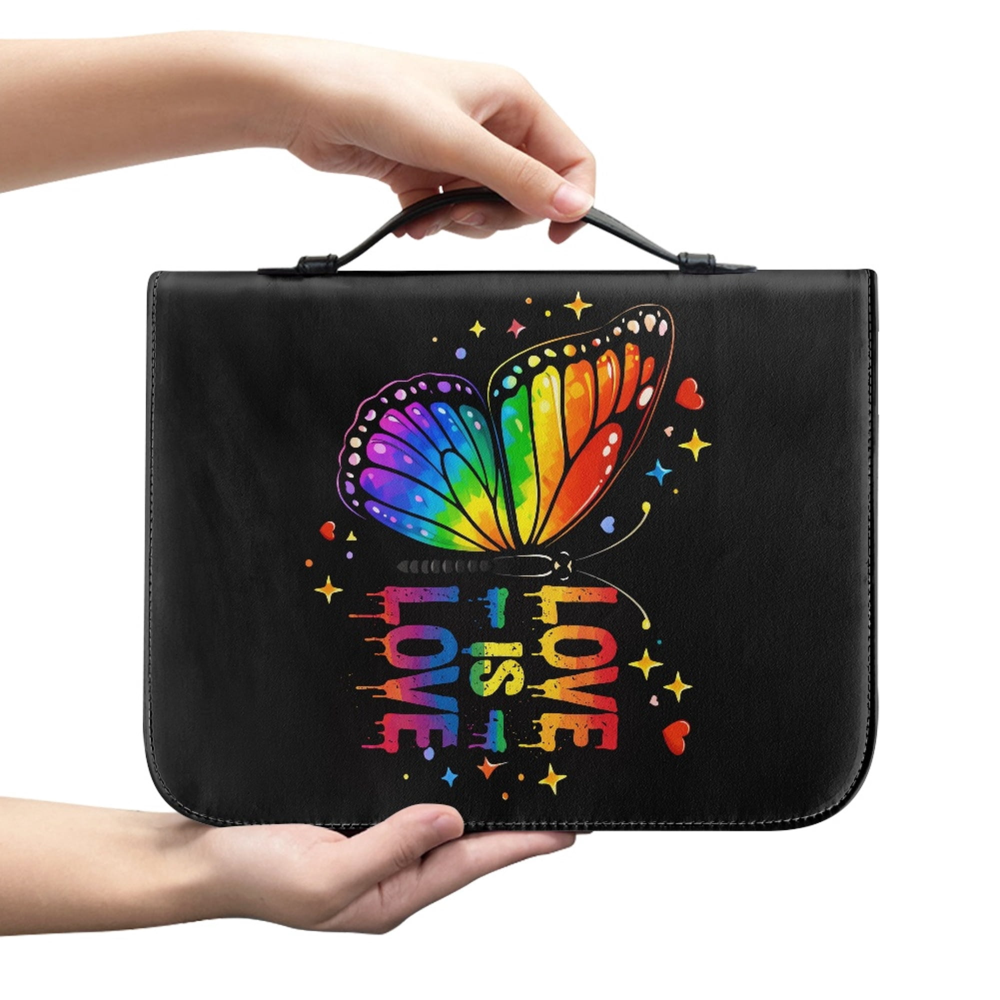chaqlin Bible Cover for Men Women Large Capacity Bible Carrying Case ...