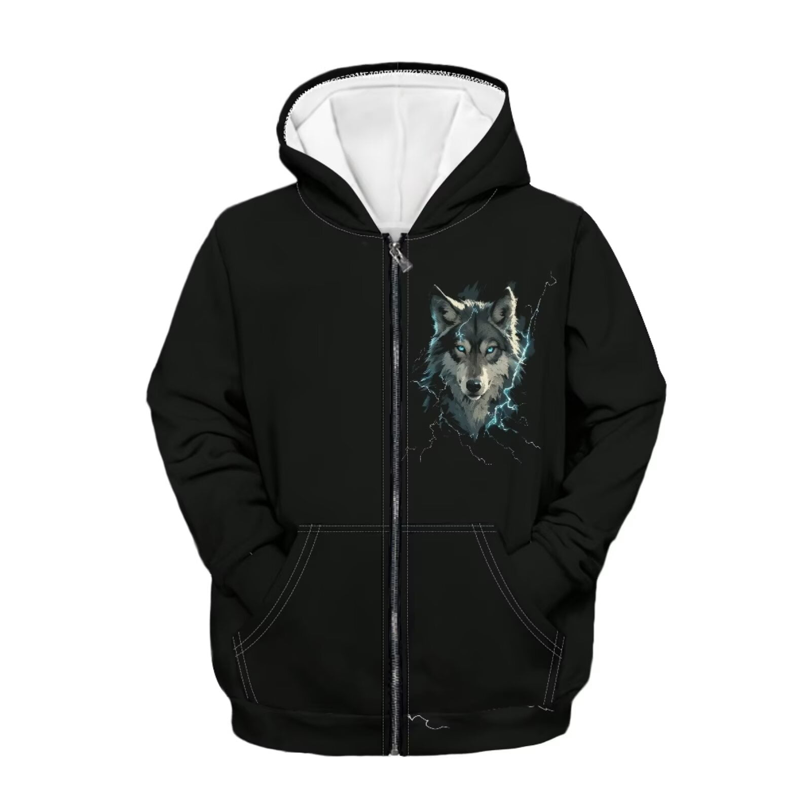 chaqlin Boys' Fashion Hoodies & Sweatshirts Tiger Zip up Hoodie Kids ...