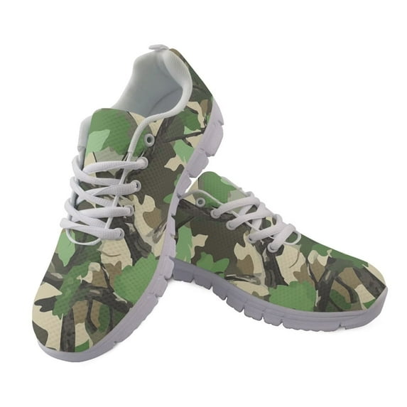 chaqlin Camo Hunting Sneakers for Men Walking Shoes Breathable Mesh ...