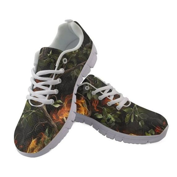 chaqlin Camo Hunting Walking Shoes Men Slip On Running Mesh Sneakers ...