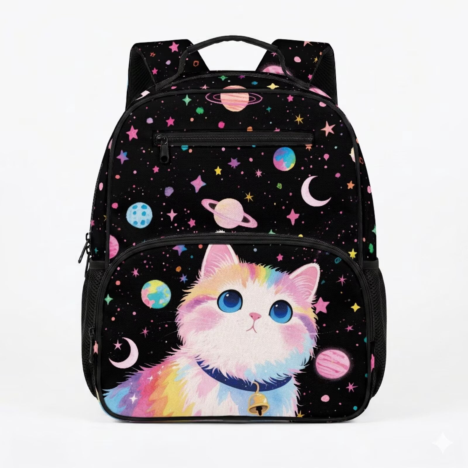 chaqlin Galaxy Cat Backpack for Little Kids Age 3-6, Mini Toddler ...