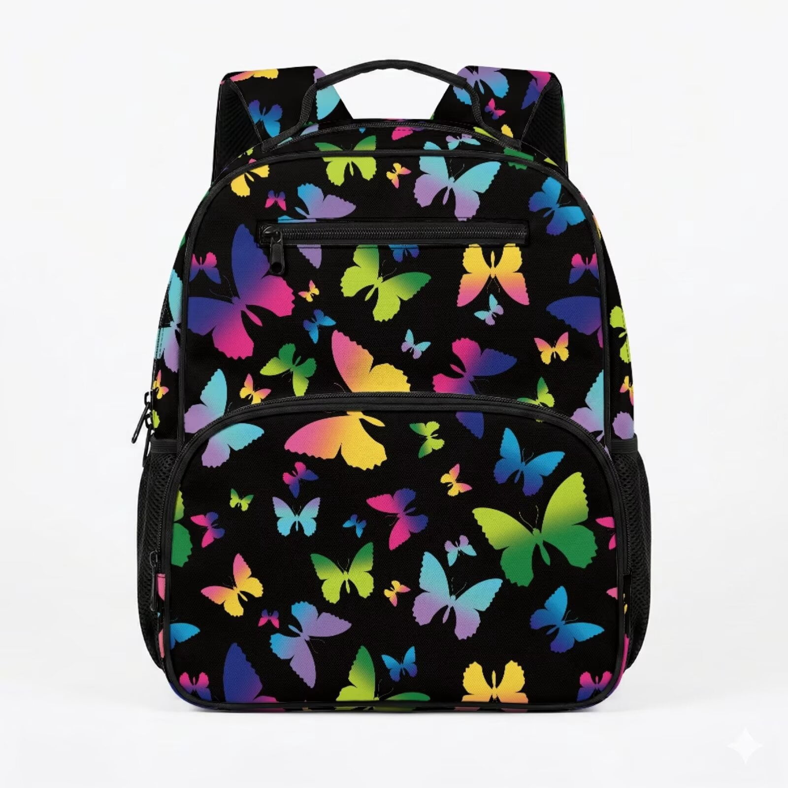 chaqlin Gradient Butterfly Kids Backpack for Boys 3-7 Toddler Preschool ...