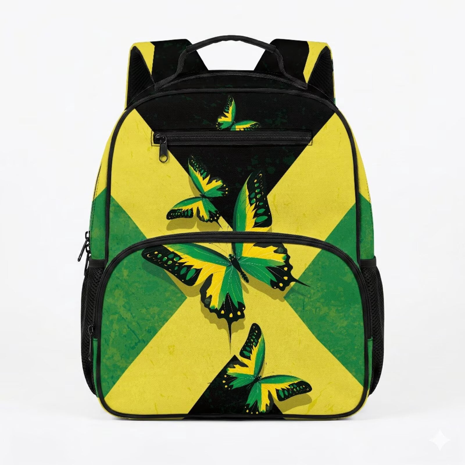 chaqlin Jamaican Butterfly Kids Backpack Suitable for Age 4, 13.5 Inch ...