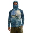 chaqlin Men's UPF 50+ UV Sun Hoodie with Pocket Long Sleeve Camouflage ...