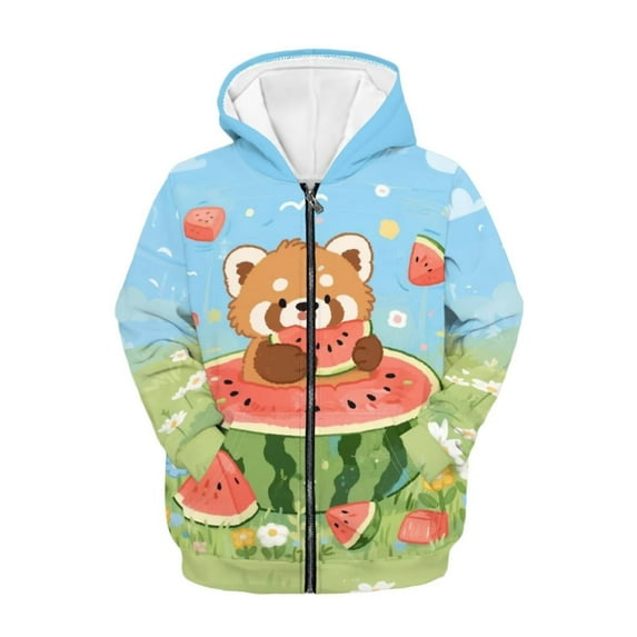 chaqlin Red Panda Zip up Hoodies for Girls 14-16 Years Old Cute Full ...