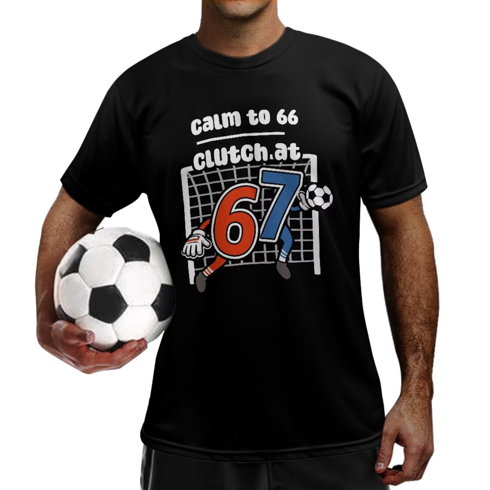 chaqlin Soccer Number Football Jerseys for Men Classic Running Shirt ...
