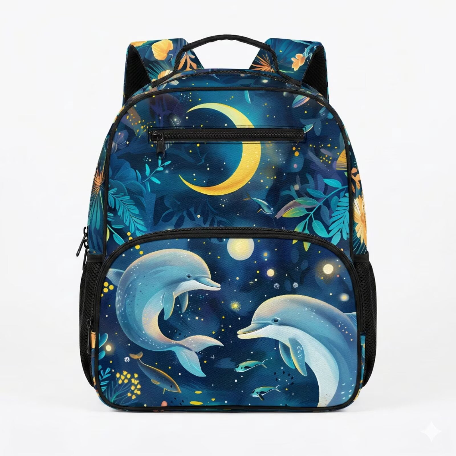 chaqlin Tropical Dolphin Toddler Backpack for First School Boy Girl Age ...