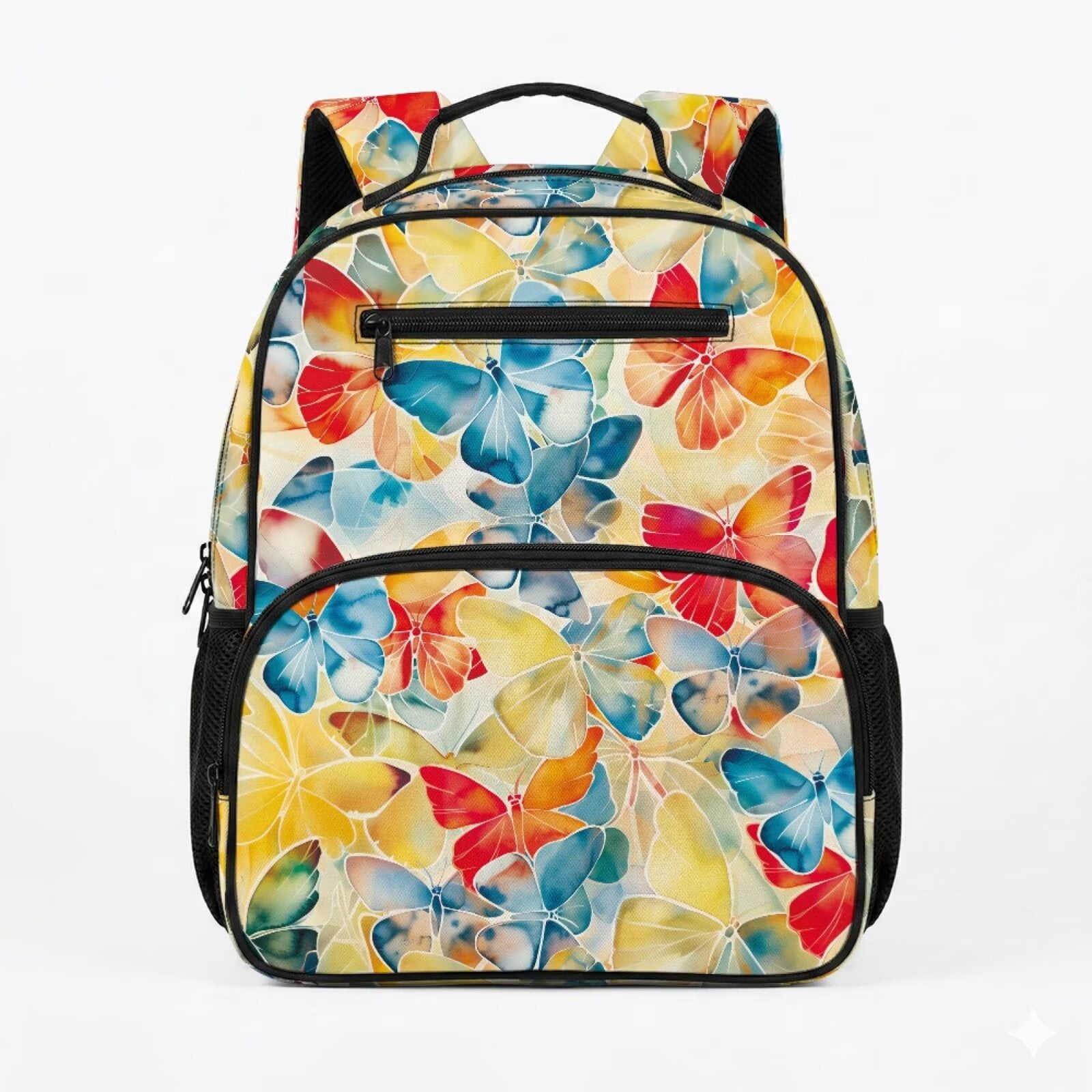 chaqlin Watercolor Butterfly Toddler Daypack for Girls Age 3-8, 13.5 ...