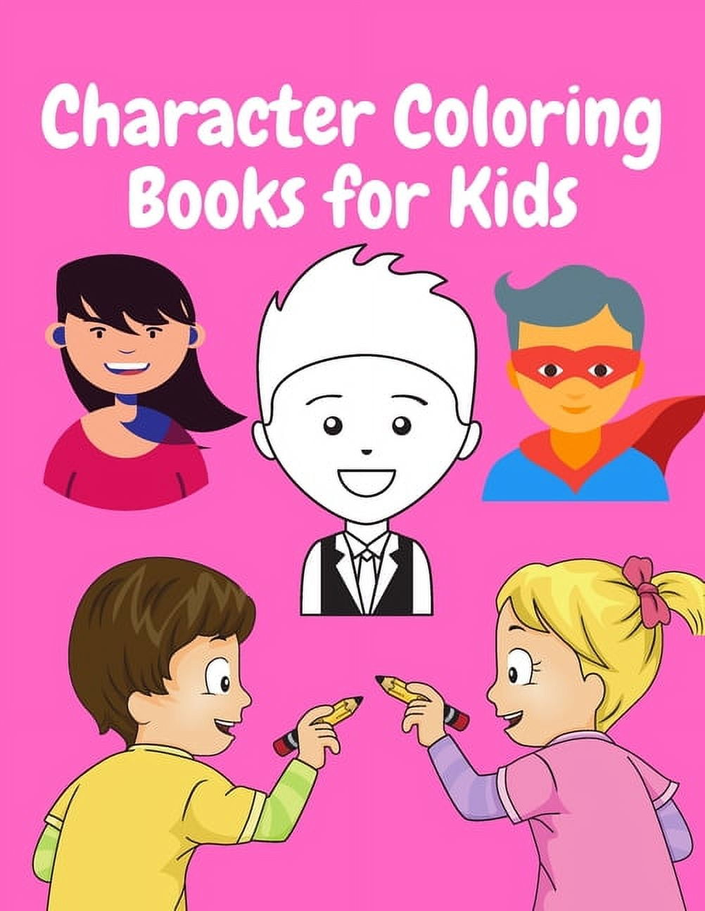 character coloring books for kids: character Coloring Book For Kid ...