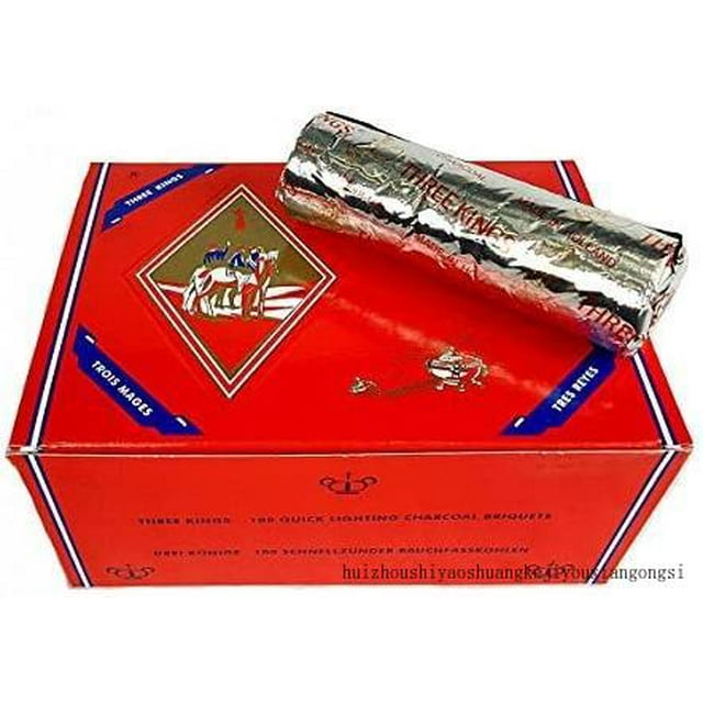 charcoal box 40mm 100 pieces - Walmart.com