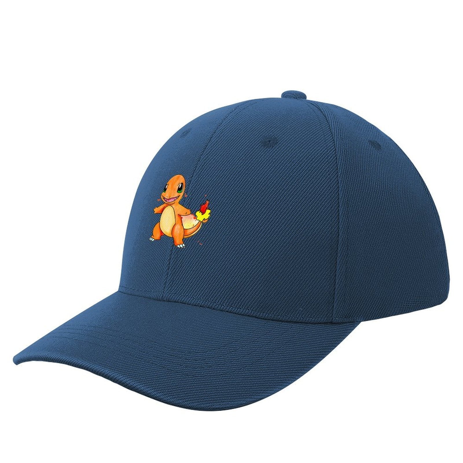 charmander anime go kids baseball cap flatbill hat for kids adjustable ...