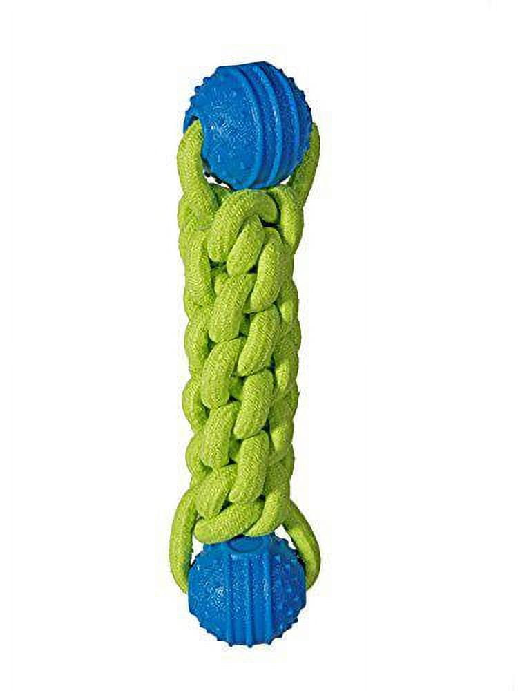 chase 'n chomp rolo super tough tug floating dental ball dog toy, large ...