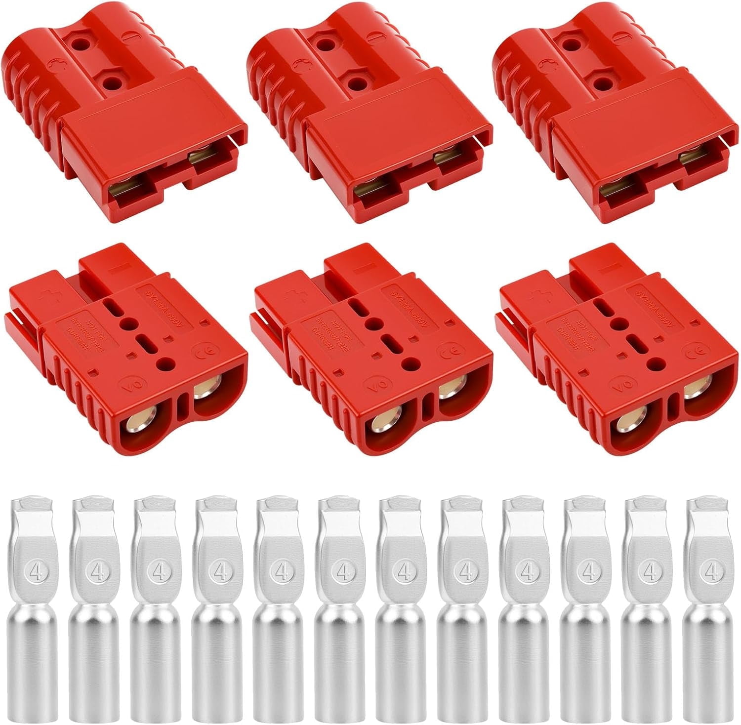chasenew 50A-600V Battery Quick Connect/Disconnect with 7/8/10/12 AWG ...